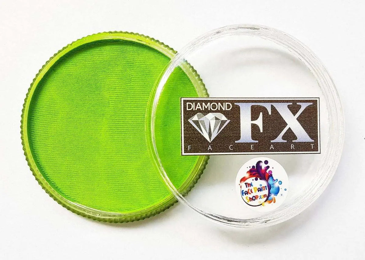 Buy Green Face Paint | Diamond FX Essential Light Green 30g – The Face Paint Shop