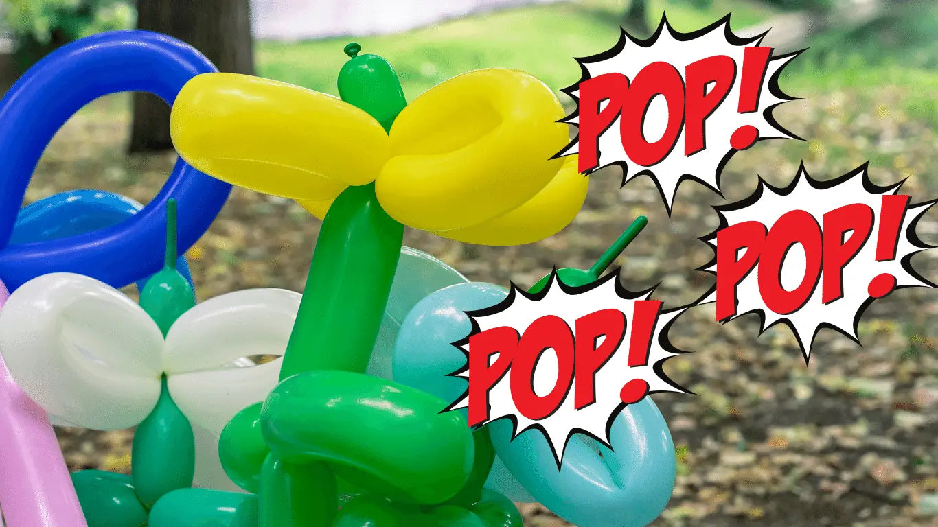 How to stop balloons from popping | Tips for Balloon Artists – The Face ...