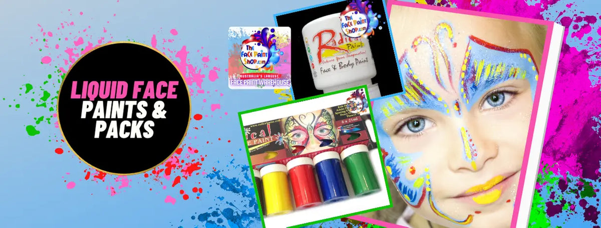 Liquid Face Painting Supplies