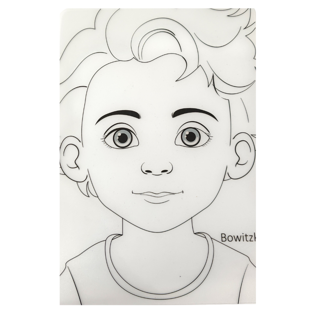 Face Paint Accessories | Bowitzki Face Paint Practice Face – The Face ...