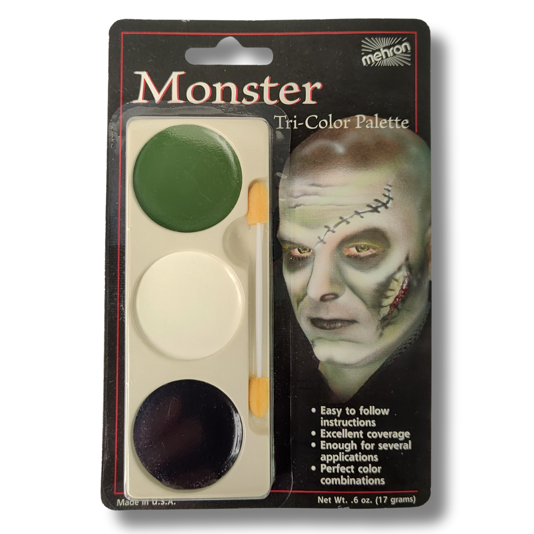 Halloween Make Up | Mehron Tri-Colour Make Up Palette - Monster – The ...