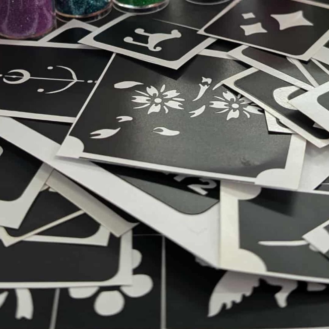 Buy Glitter Tattoos | Mixed Tattoos Pack – The Face Paint Shop