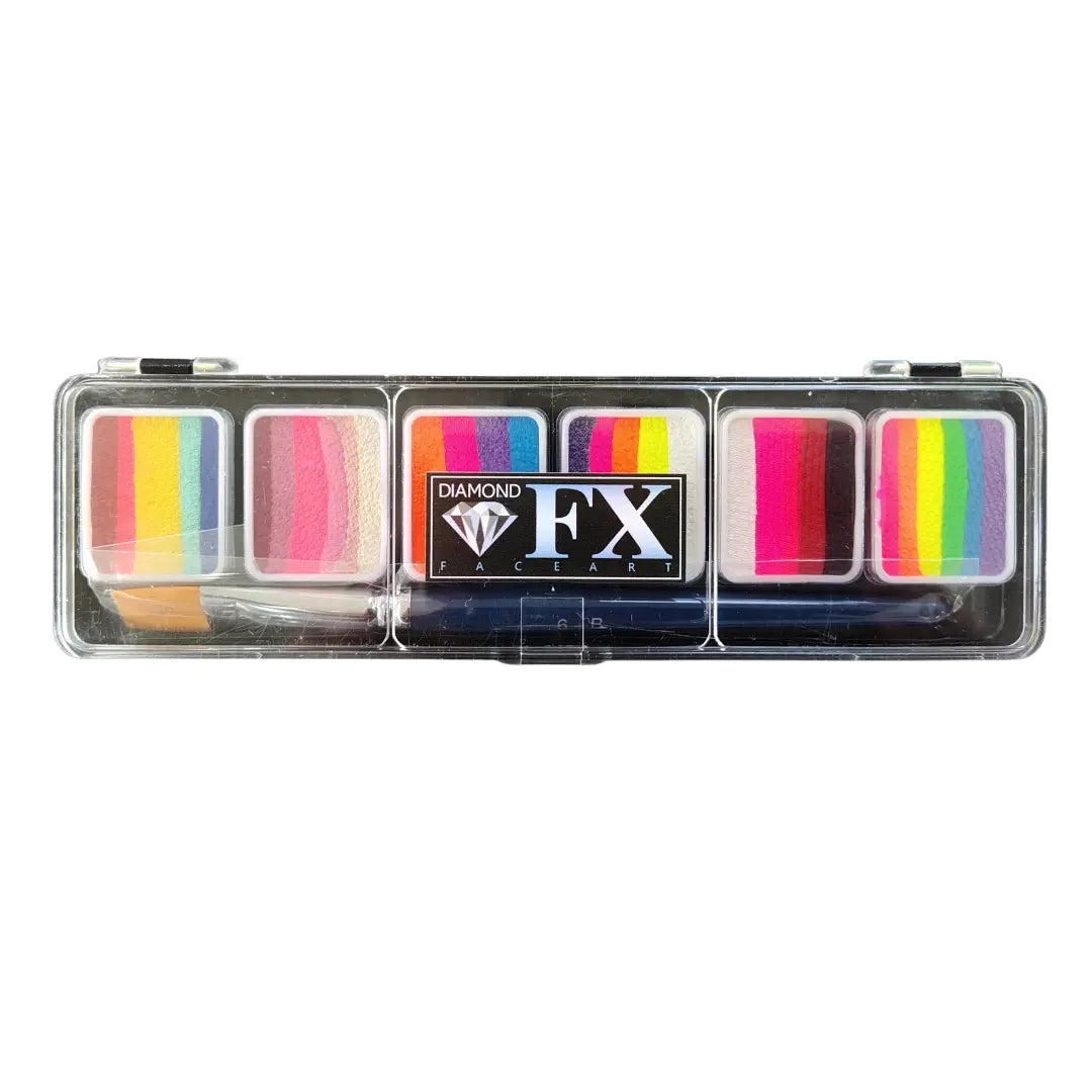Buy Face Paint | Diamond FX Splitcake Palette - Touch Of Glow – The ...