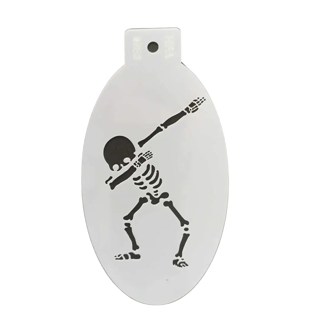 Skeleton face paint Stencil | Buy face painting kit Australia – The ...