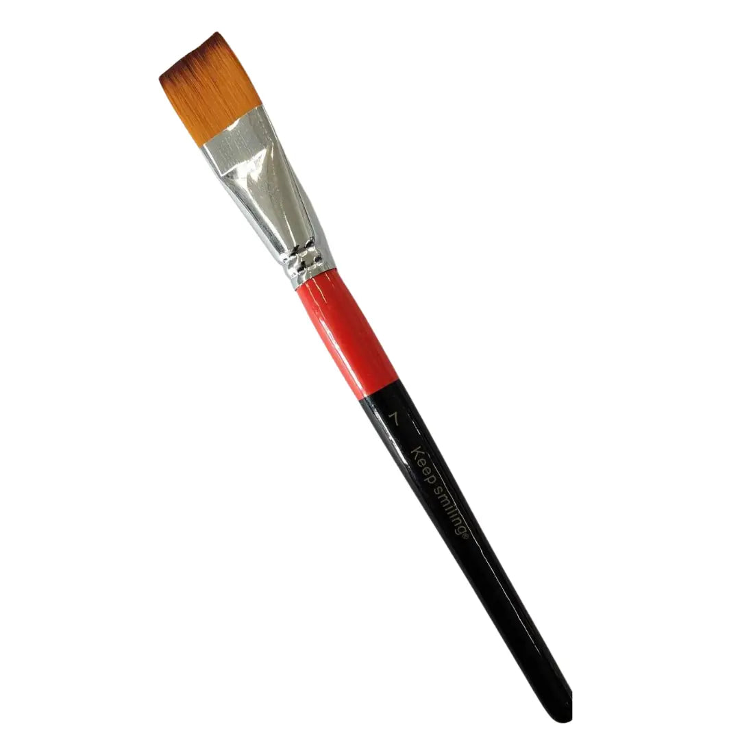 Buy Face Paint Brushes | Keep Smiling Flat Brush no. 7 – The Face Paint ...