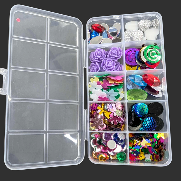 Bling Box of face gems - Classic fun gems – The Face Paint Shop