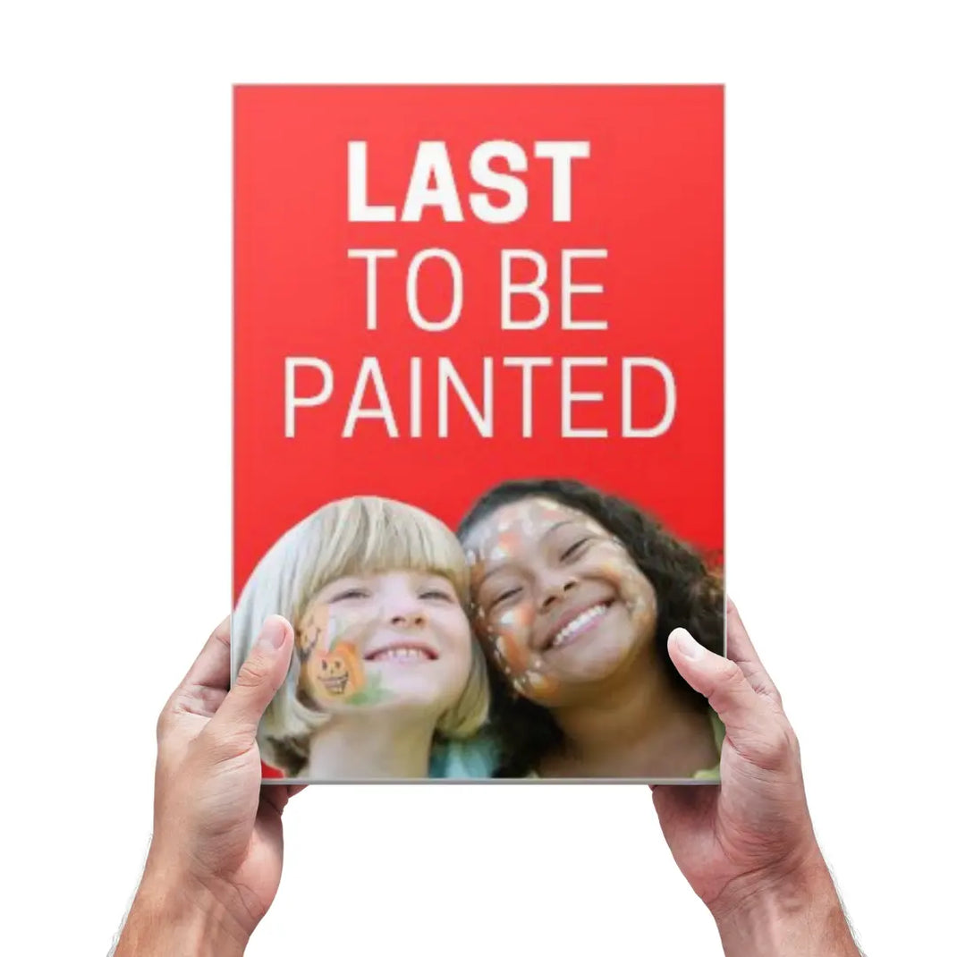 Marketing and Signage Get it now - The Face Paint Shop