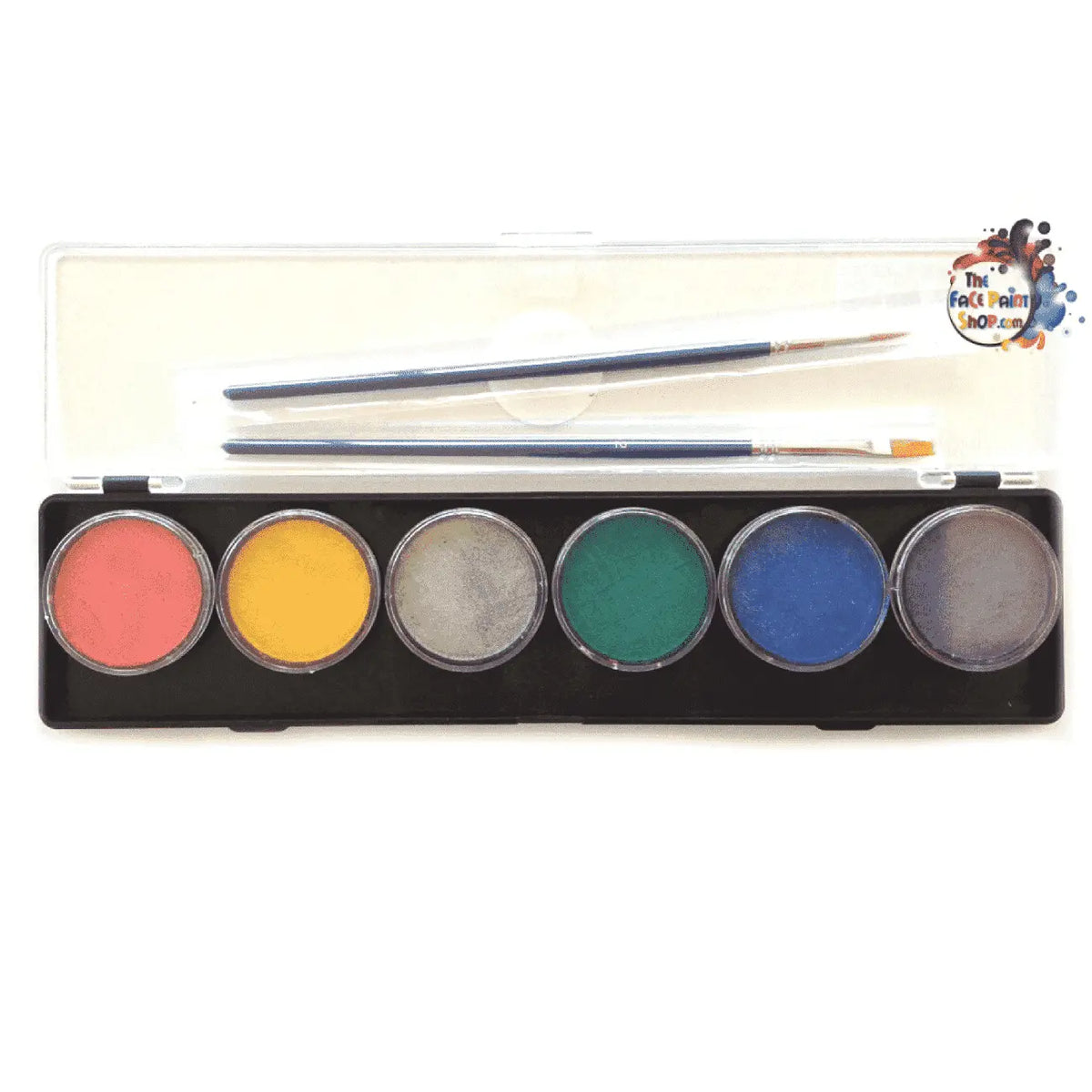 Face Paint Palette | Diamond FX Metallic Palette 6 x 10g – The Face ...