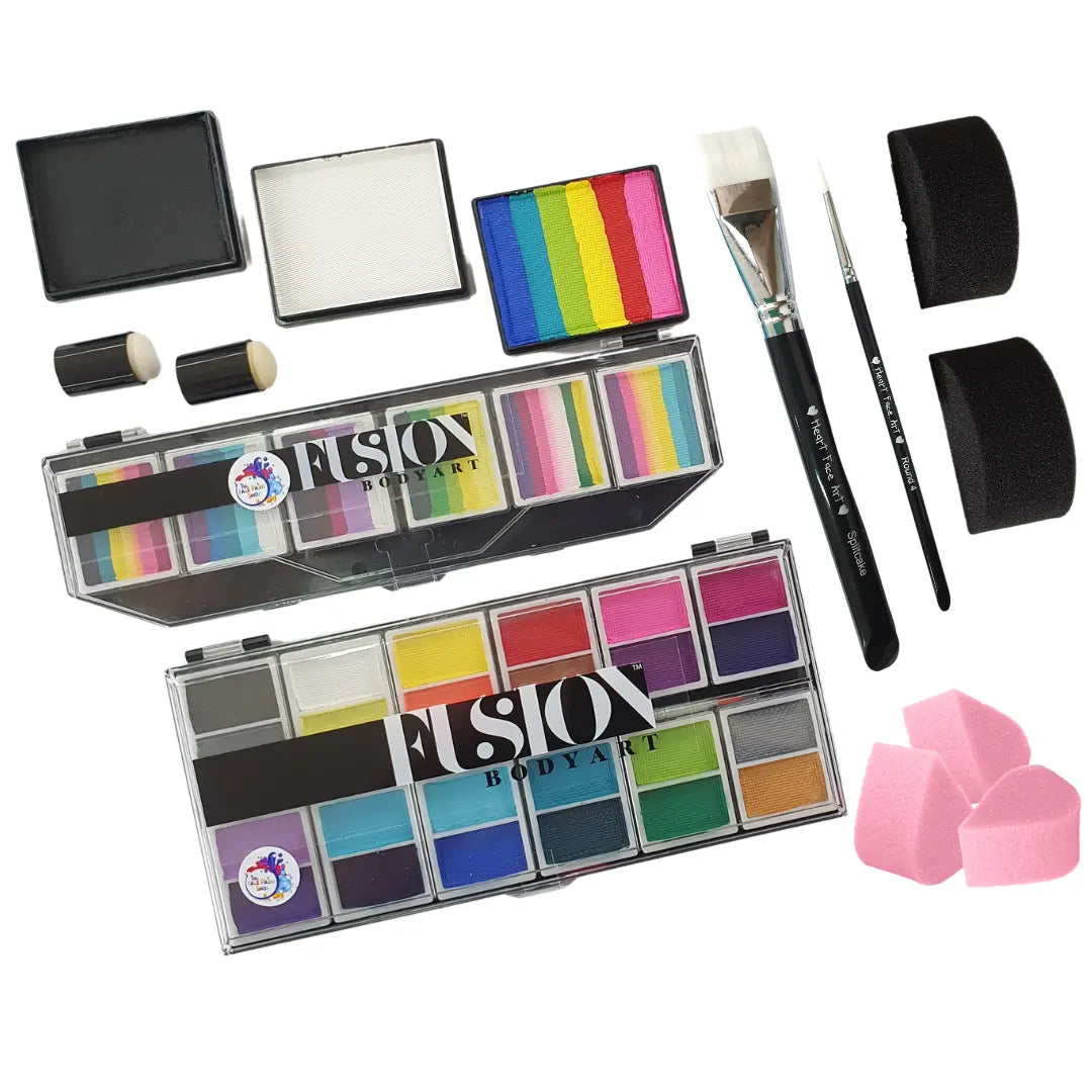 Face Paint Kit | Fantastic Fusion Body Art Face Painting Kit – The Face ...