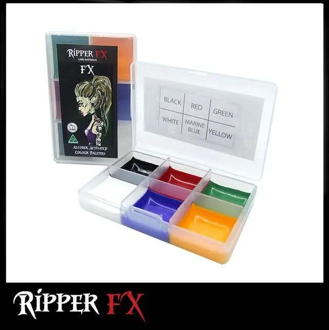 Buy Special FX | Ripper FX Pocket Alcohol Palette - FX – The Face Paint ...