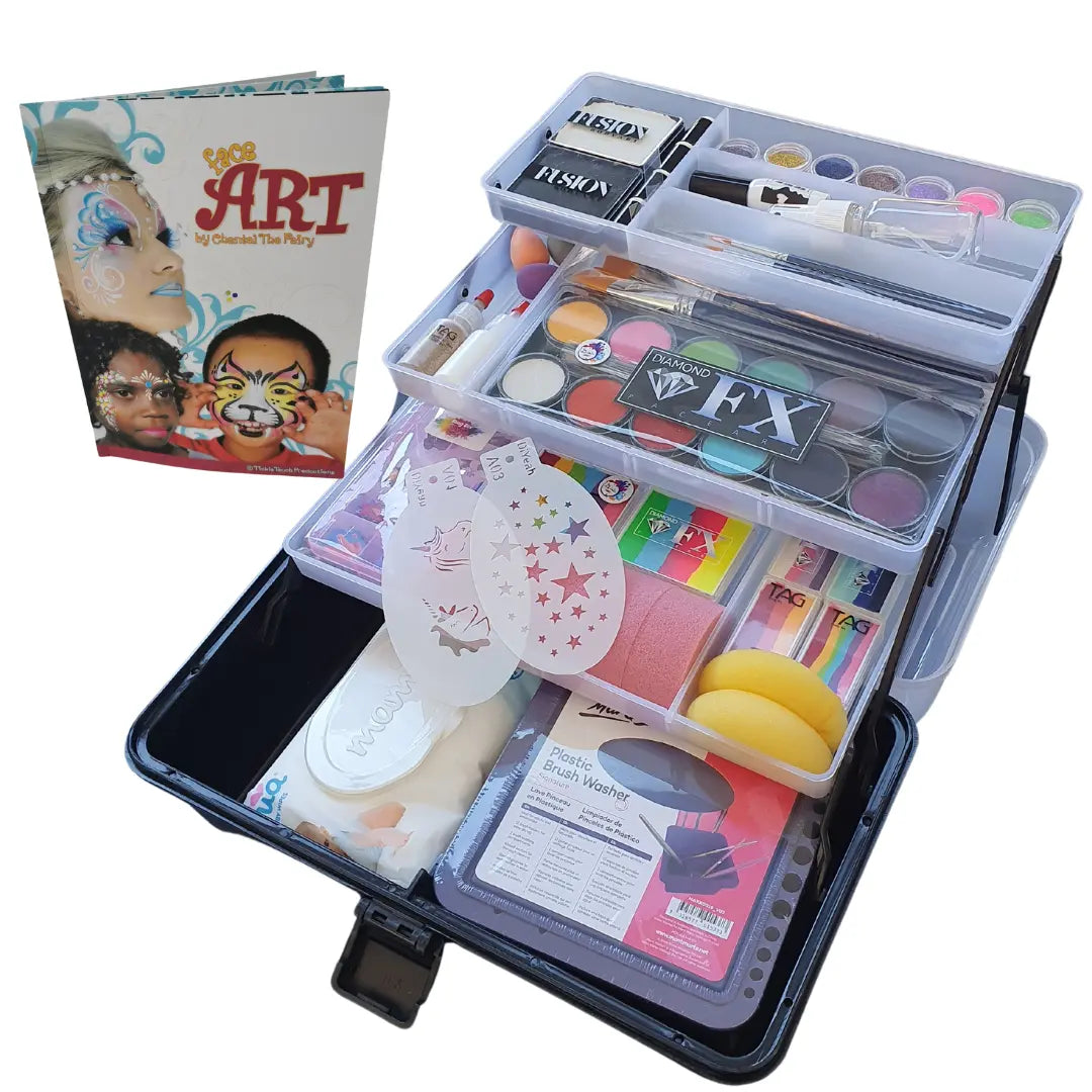Buy Face Painting Kit | The Carnival Face Paint Kit – The Face Paint Shop